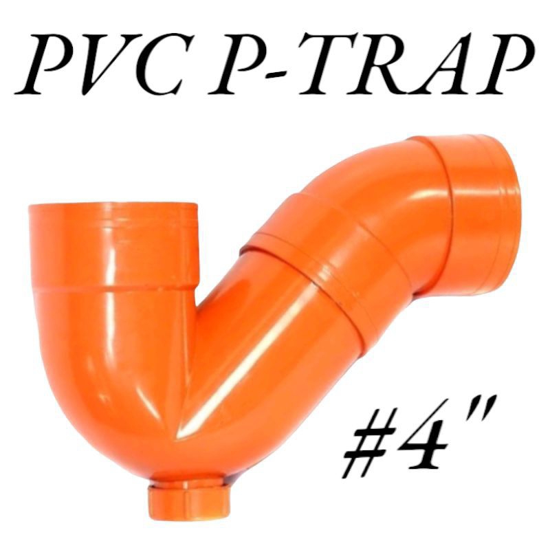PVC P-TRAP #4 ORANGE BIG SIZE Thickness 5.20mm Good Quality Makapal ...