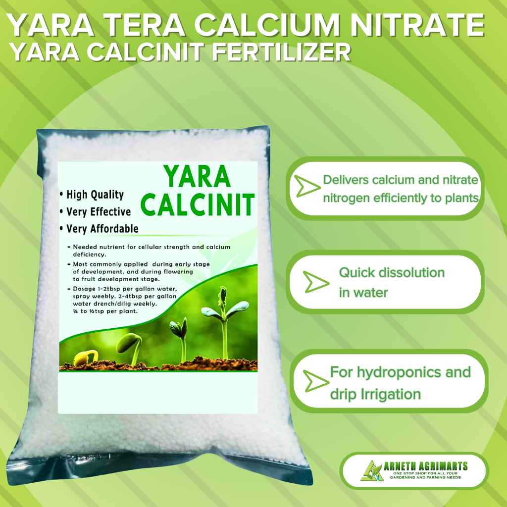 CALCINIT PREMIUM CALCIUM NITRATE FOR HYDROPONICS 1KG | Shopee Philippines