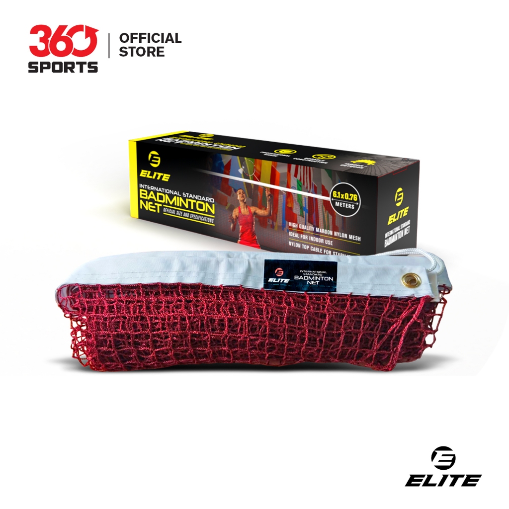 Elite International Standard Badminton Net | Shopee Philippines