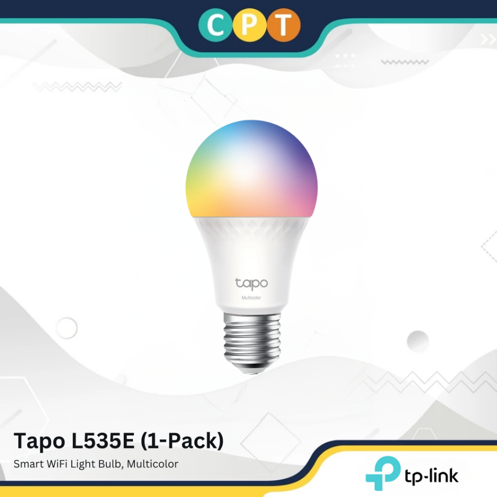 TP-Link Tapo L535E Smart WiFi Light Bulb, Multicolor | Shopee Philippines