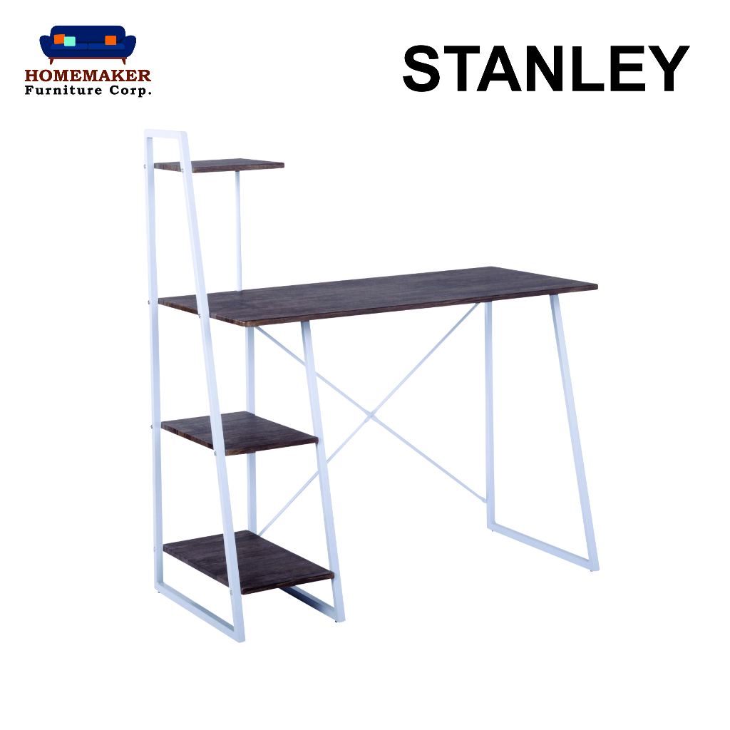 Homemaker Furniture Stanley Computer Desk with Shelves | Shopee Philippines