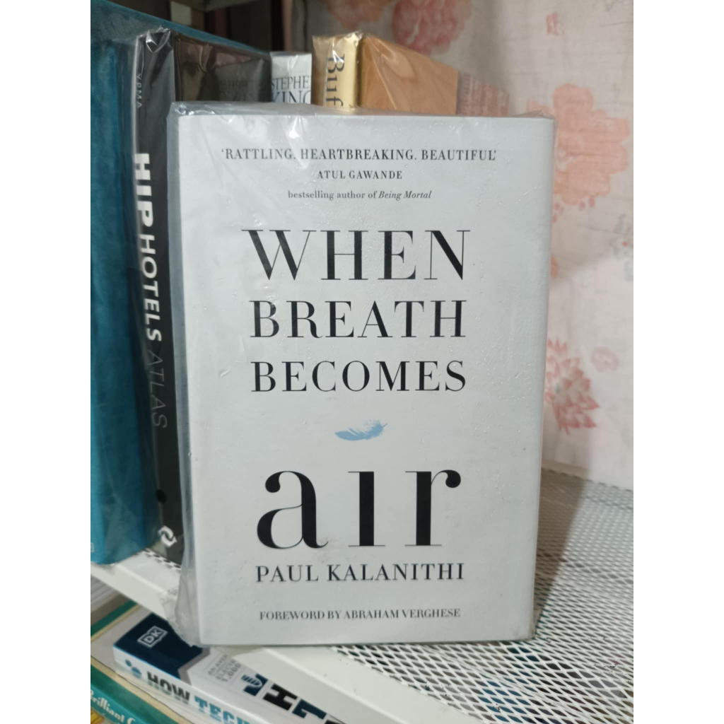 When Breath Becomes Air by Paul Kalanithi (pre loved / hardbound ...
