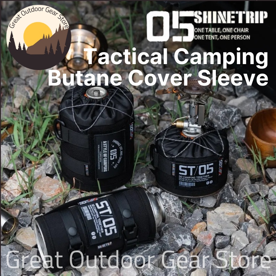 Shinetrip 05 Series Outdoor Camping Butane Gas Tank Cover Sleeve ...