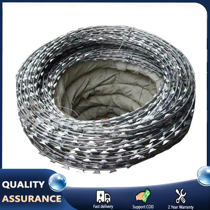 Combat Wire/Military Barbed Wire/Security Wire Heavy Duty | Shopee ...