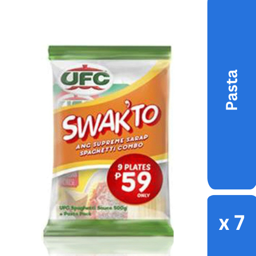 UFC Spaghetti Sauce Swak'to Pack , Bundle of 7 | Shopee Philippines