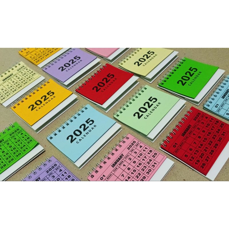2025 MINI CALENDAR, DESKTOP CALENDAR, GIFT, SOUVENIR, GIVE AWAYS ...