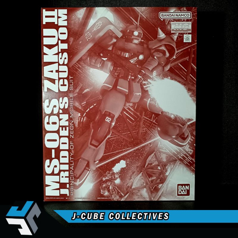 P-Bandai MS-06S Johnny Ridden's Zaku II MG 1/100 Scale | Shopee Philippines