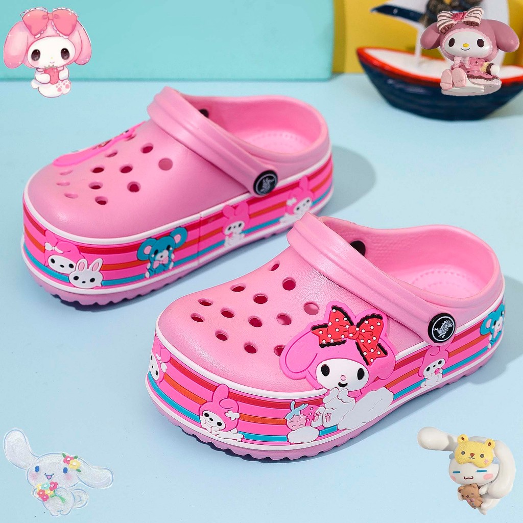[COLSI] New Adorable Half Close Shoes with My Melody Design for Girl ...