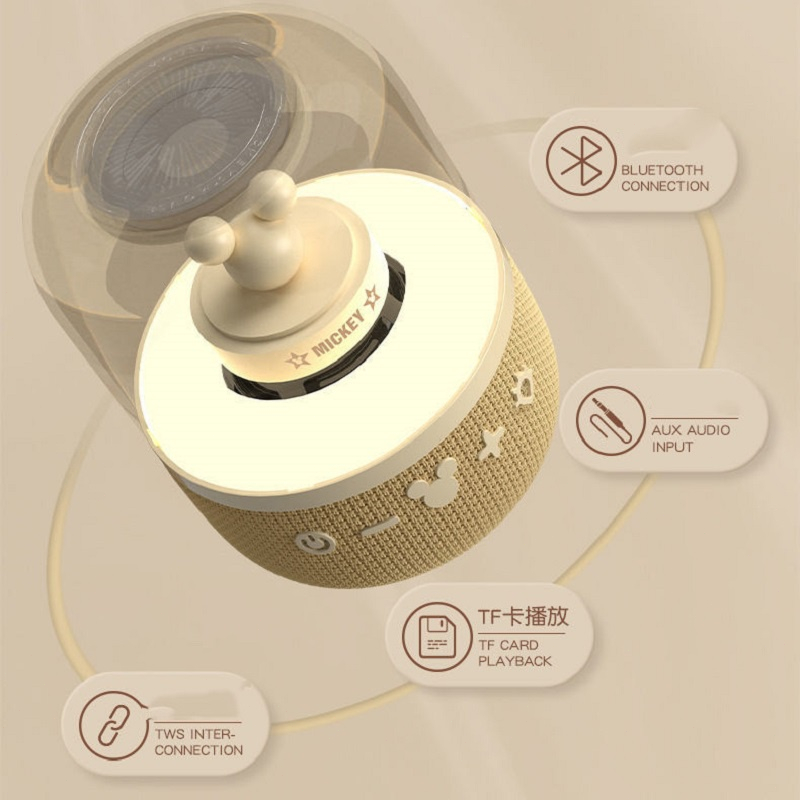 Disney Mini Speaker Wireless Bluetooth Pink Mini Portable Speakers ...