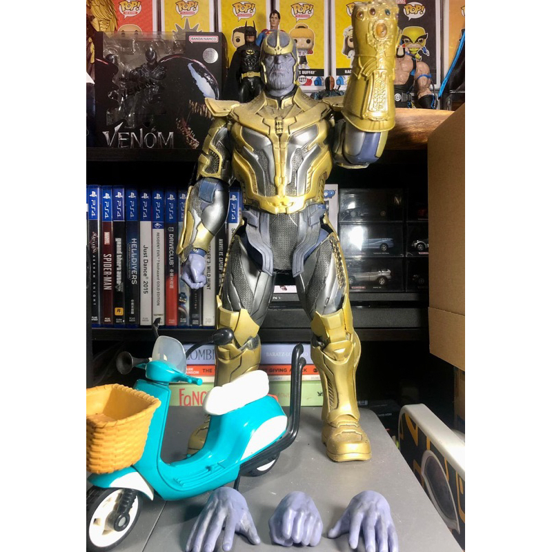 Hot Toys Thanos KO with alt head as is | Shopee Philippines