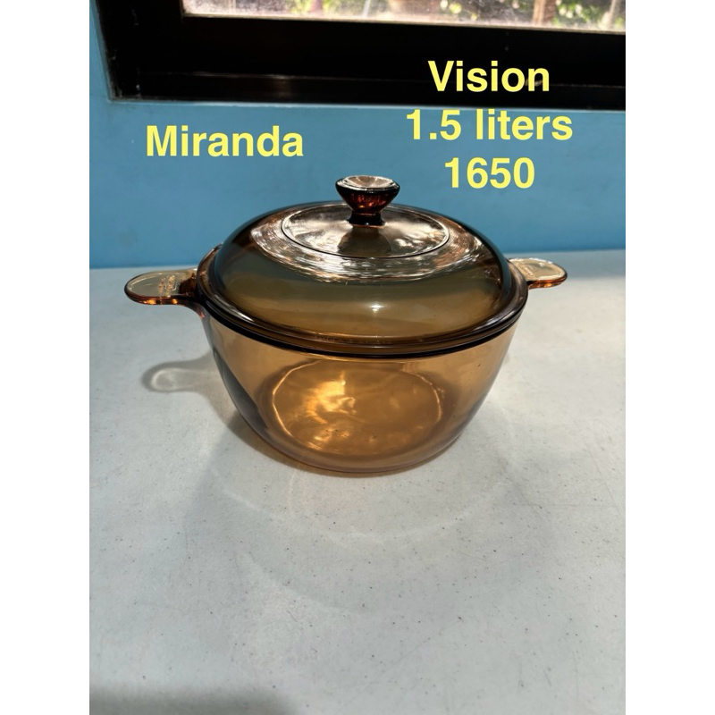 vision cookware 1.5 liters (miranda) | Shopee Philippines
