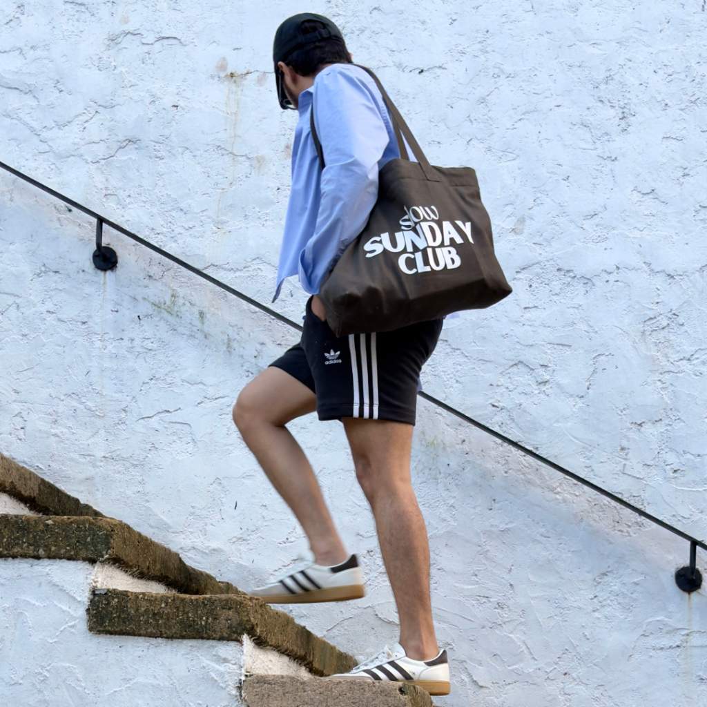 Slow Sunday Club Tote Bag - Fatigue (Oversized Tote Bag) [ PREMIUM ...