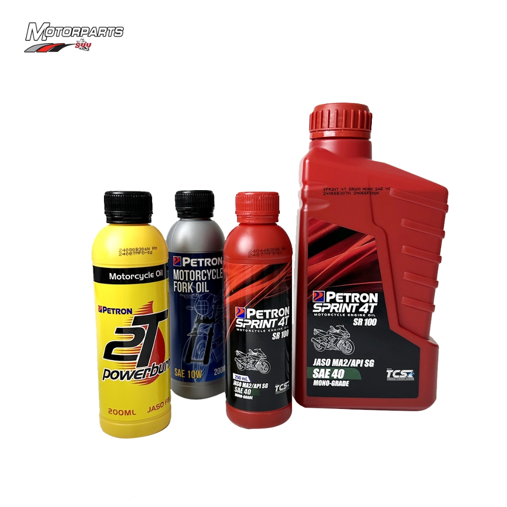 Petron OIL for Motorcycle FORK OIL 200ml and 1 Liter 2T,SAE401L ...