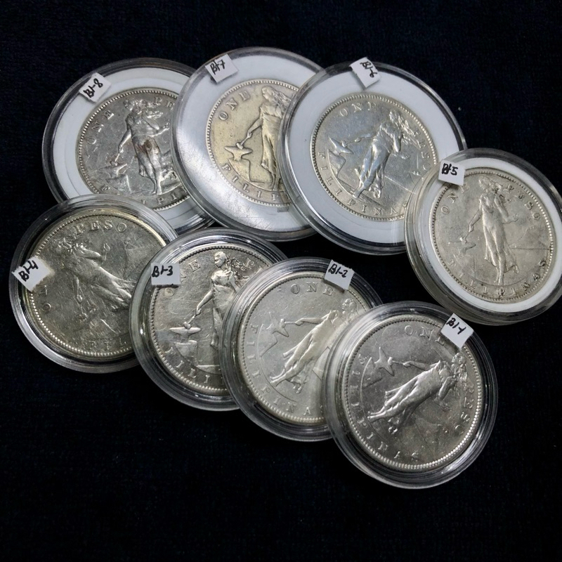 Silver Coin —1907 / 1908 USPI 1P (VF-F) | Shopee Philippines