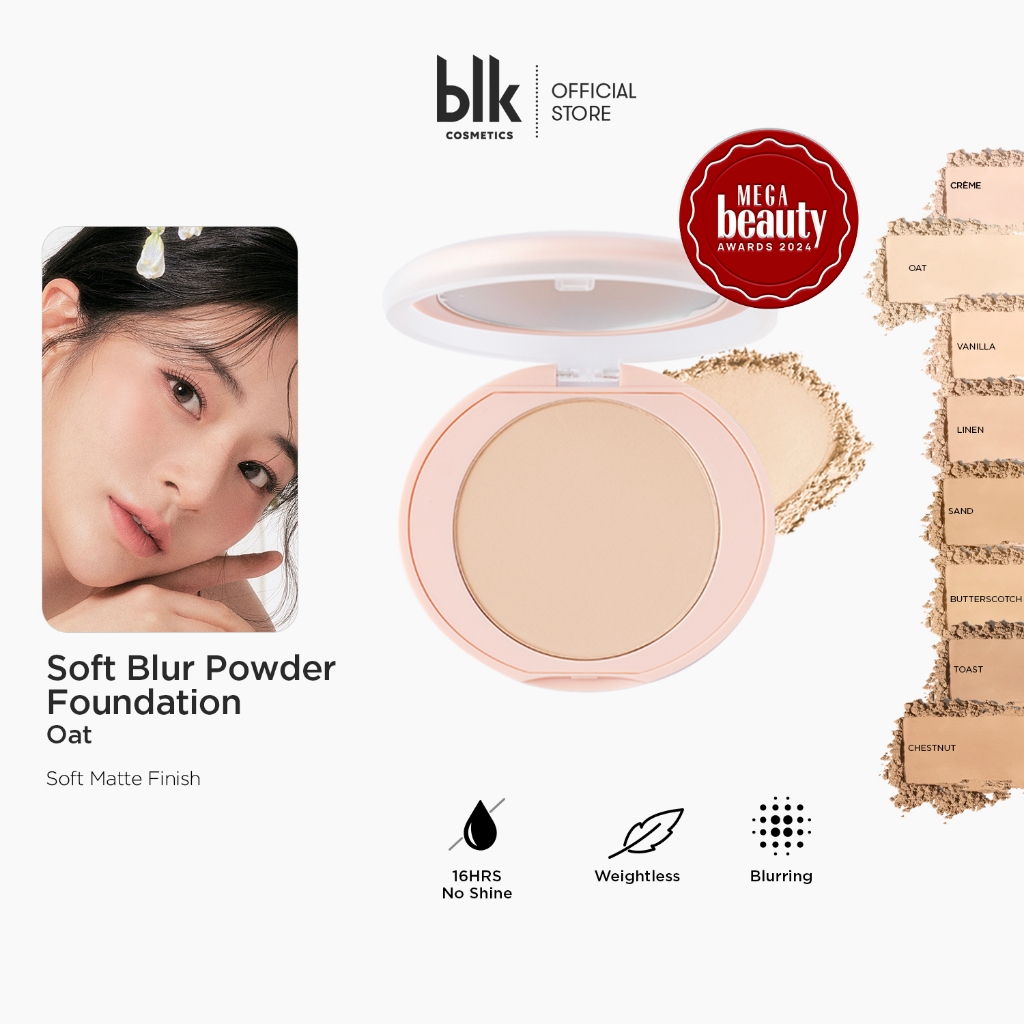 blk cosmetics daydream soft blur powder foundation | Shopee Philippines