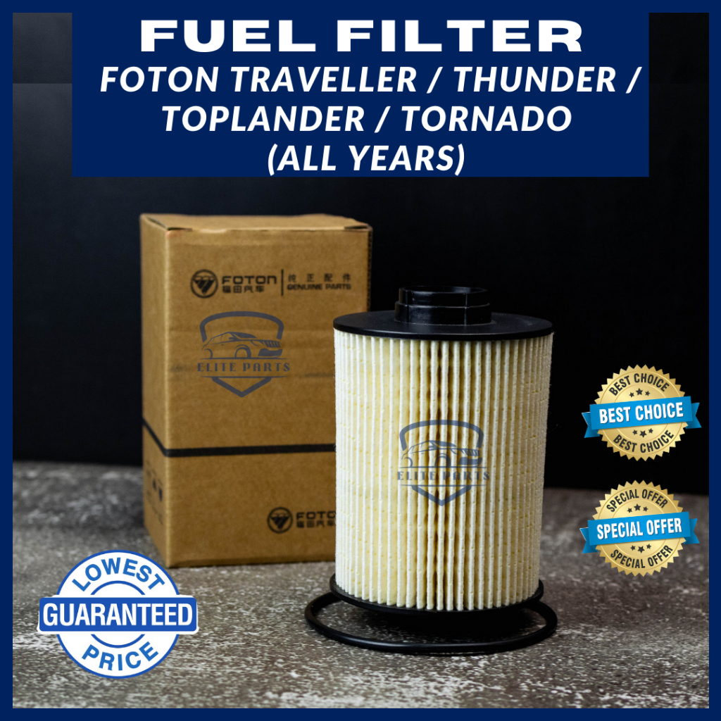 FUEL FILTER for FOTON TRAVELLER / THUNDER / TOPLANDER / TORNADO (ALL ...