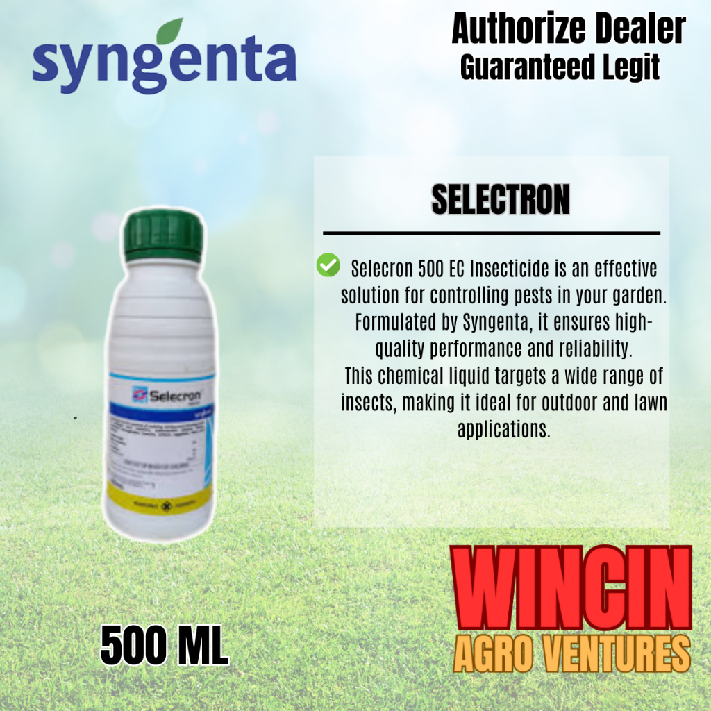 Selectron Syngenta 500 ML Insecticide | Shopee Philippines