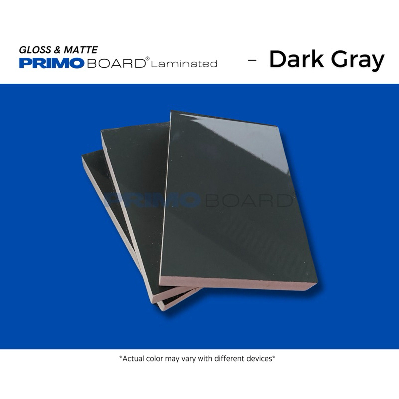 Primoboard Laminated-Dark Gray Gloss,Other side Dark Gray Matte(same ...