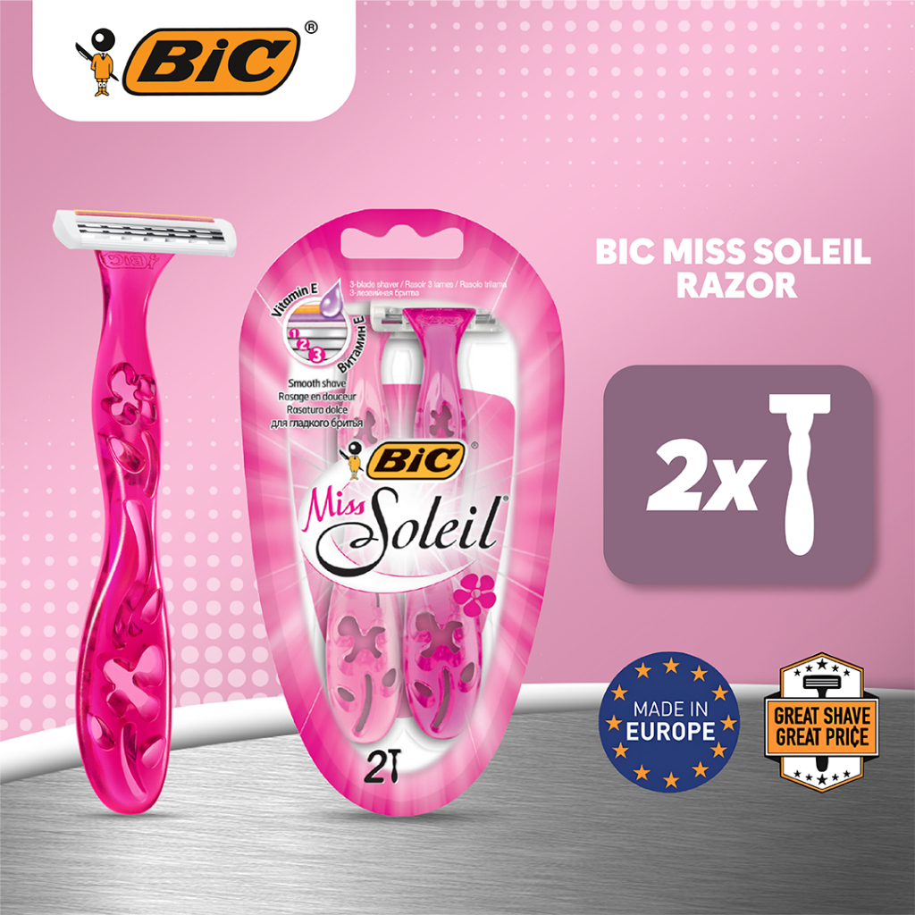 BIC Miss Soleil Razor 2 | Shopee Philippines