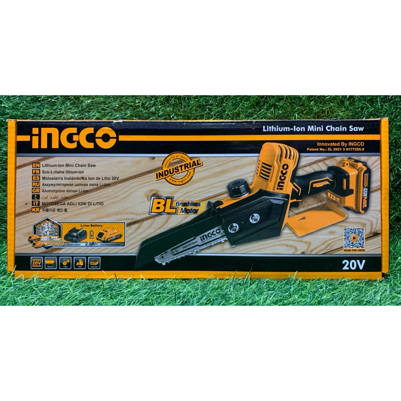 INGCO Cordless Mini Chain Saw | CGSLI20682 | Shopee Philippines