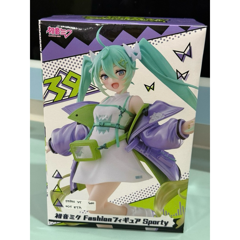 Taito Vocaloid Fashion Hatsune Miku (Sporty Ver.) Figure | Shopee ...
