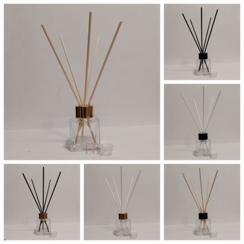 50ml Square Reed Diffuser Empty Bottle | Shopee Philippines
