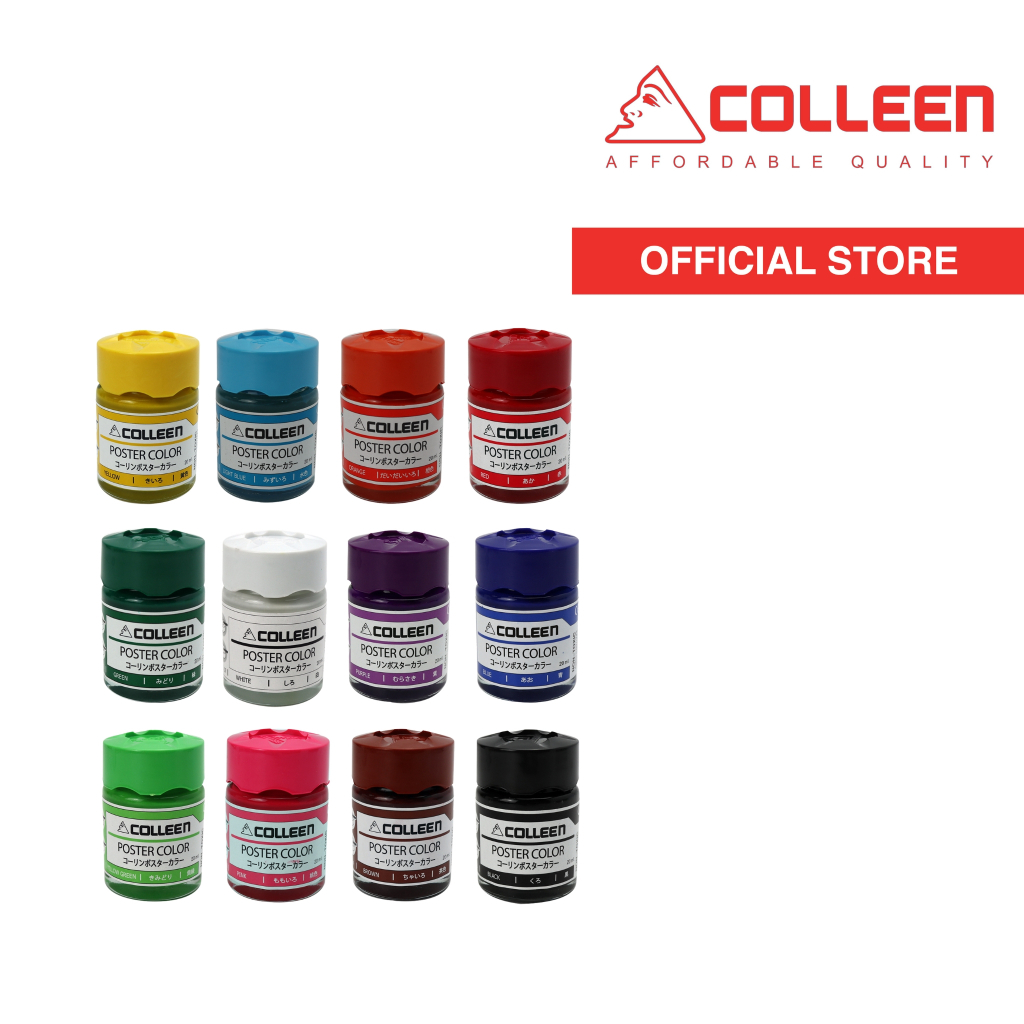 COLLEEN Poster Color | 20ml | 12c (12092) | Shopee Philippines