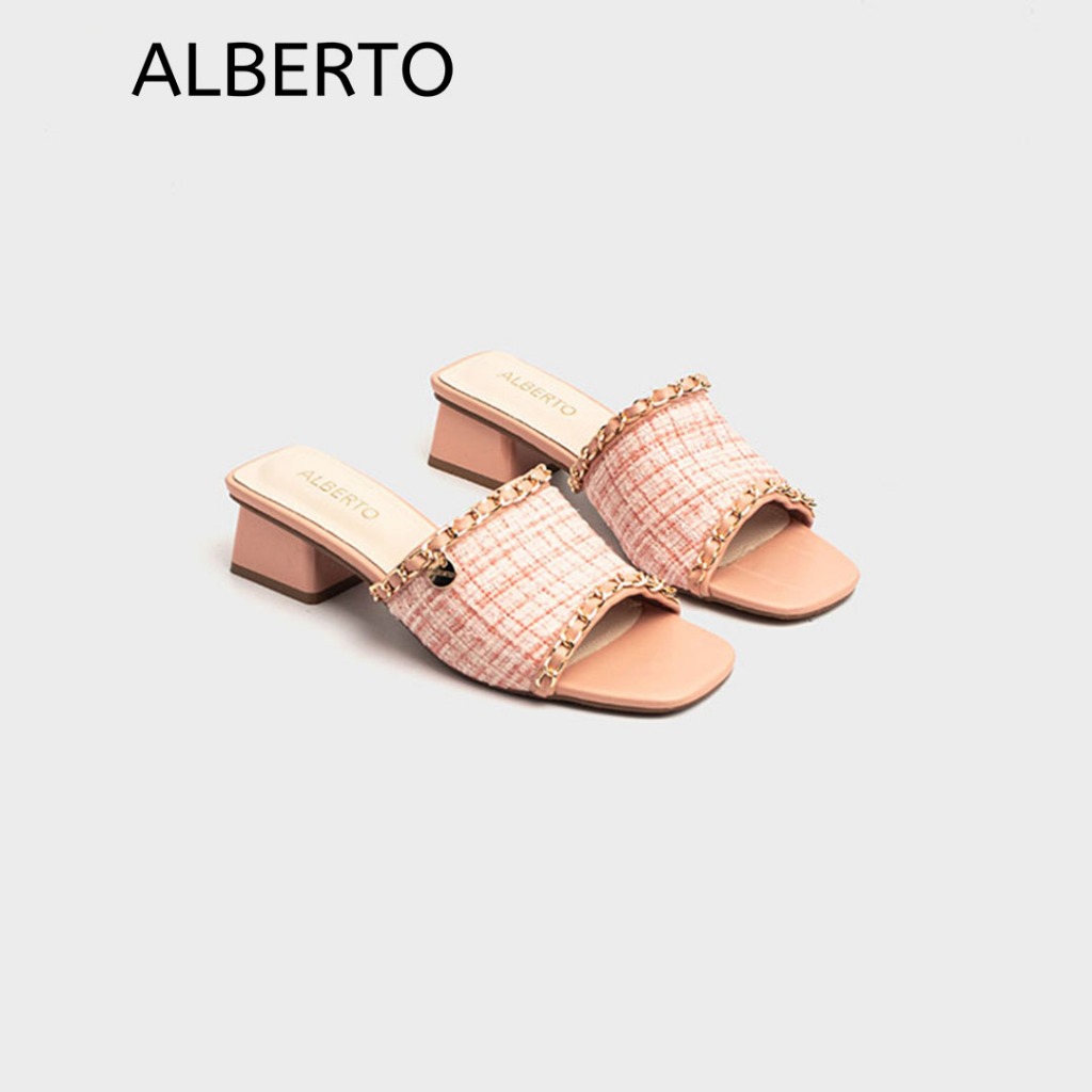 ALBERTO Women's Cora Heeled Sandals | Shopee Philippines