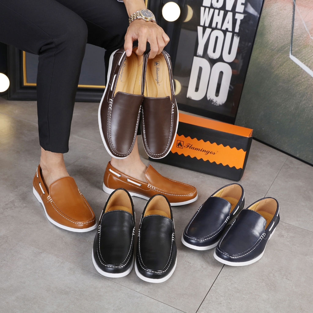Men's casual slip on fashion Doudou shoes WDS-902 | Shopee Philippines