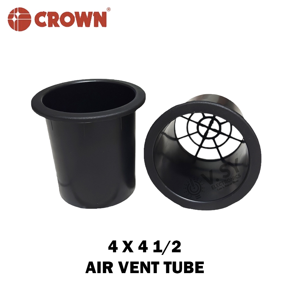 2 Pcs Original Crown 4 x 4 1/2 Inches Plastic Air Vent Tube Exhaust for ...