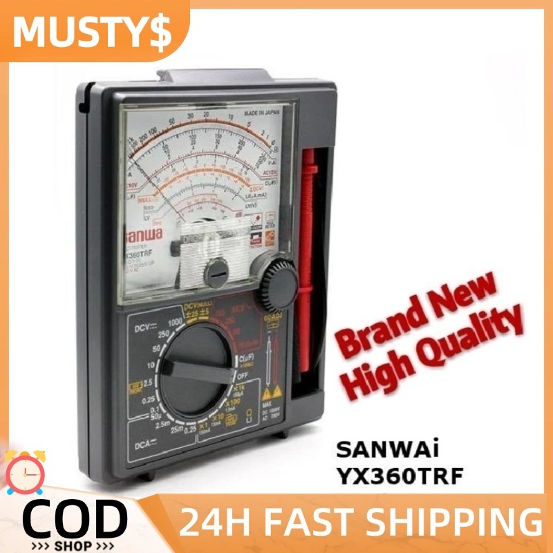 Multi Tester Sanwai YX360TRD Analog Multitester Analog Tester Lamp ...