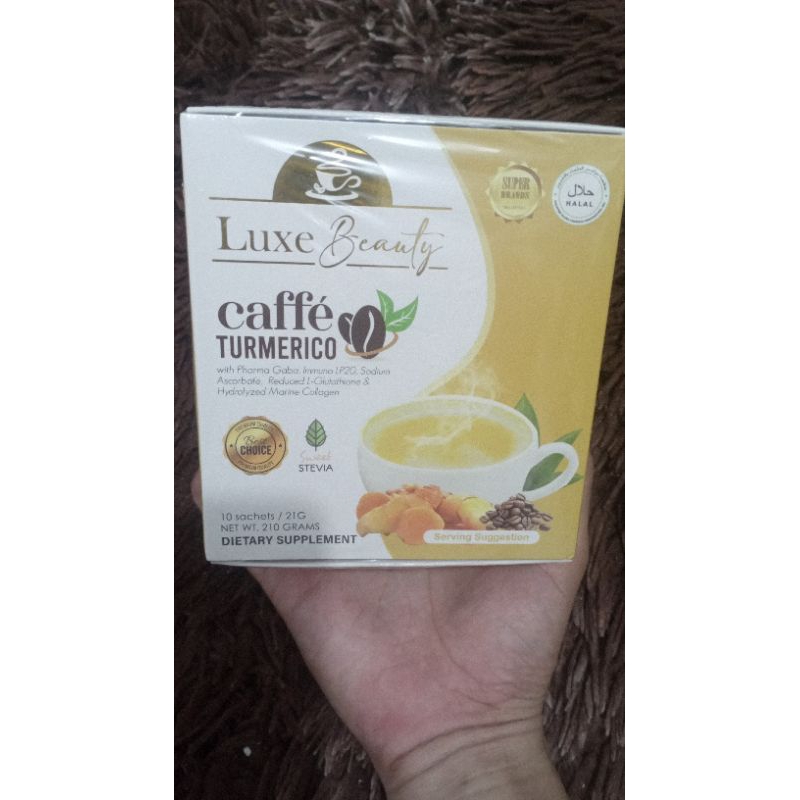 Luxe Slim Caffé Turmerico 1Box/ 10 Sachets 21G | Shopee Philippines