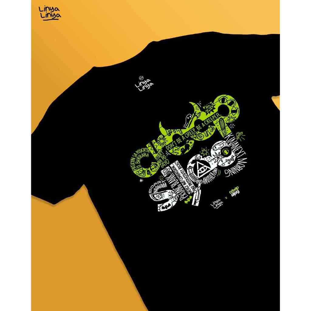 Linya-Linya T-Shirt x Creepsilog - T-Shirt | Shopee Philippines