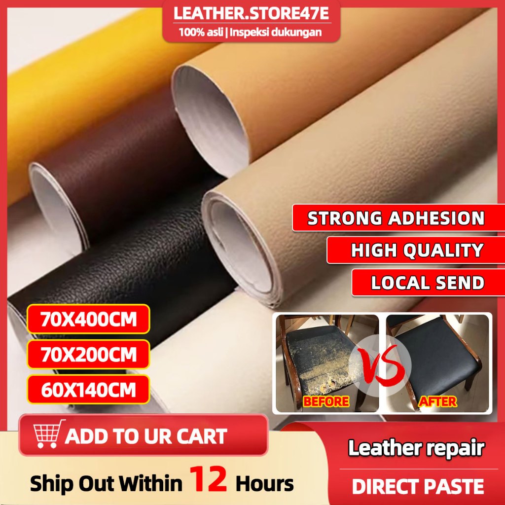 Self-adhesive waterproof repair sofa leather sticker, furniture leather ...