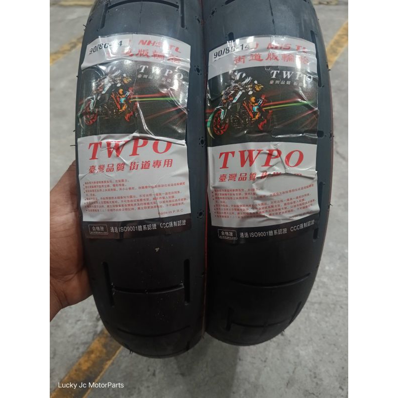 TWPO Daily/Race Tire also indo concept 90/80-100/80 by 14 DUAL COMPOUND ...