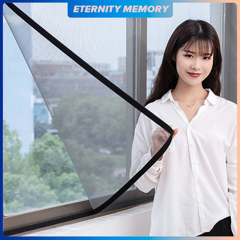 Mosquito Window Screen Net Self-Adhesive Window Screen Net Nylon Mesh ...