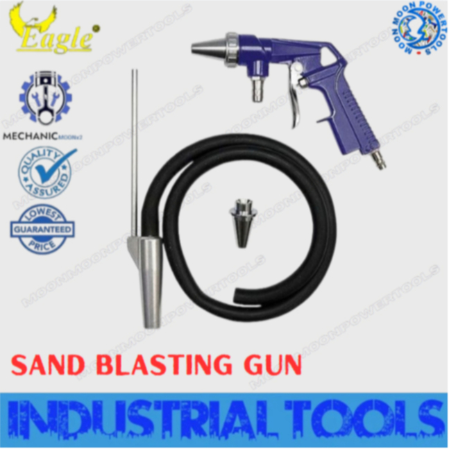 EAGLE / TANAKA Pneumatic Sand Blasting Gun Set Gun Sandblast | Shopee ...