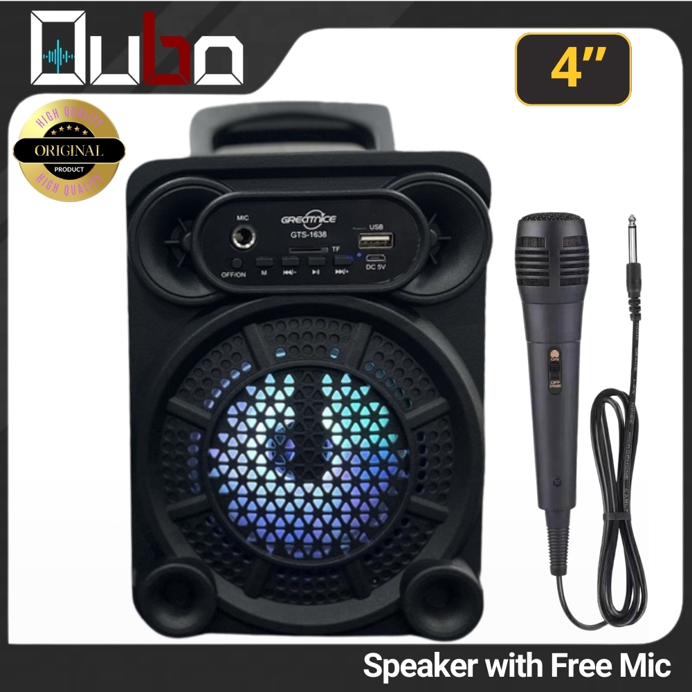 Karaoke Bluetooth Speaker With Microphone Mini Bluetooth Speaker ...