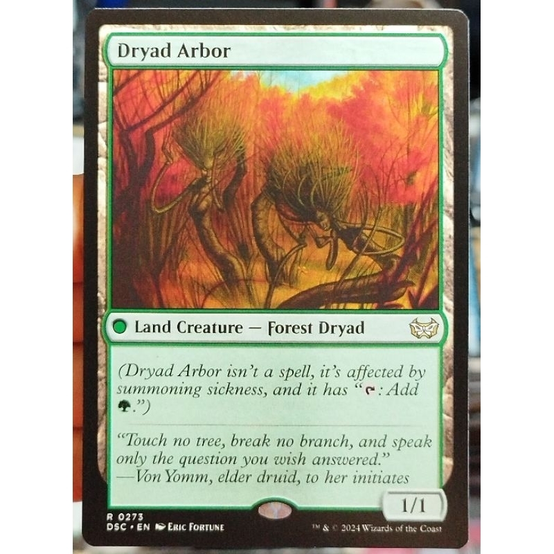 Dryad Arbor (Magic the gathering) | Shopee Philippines