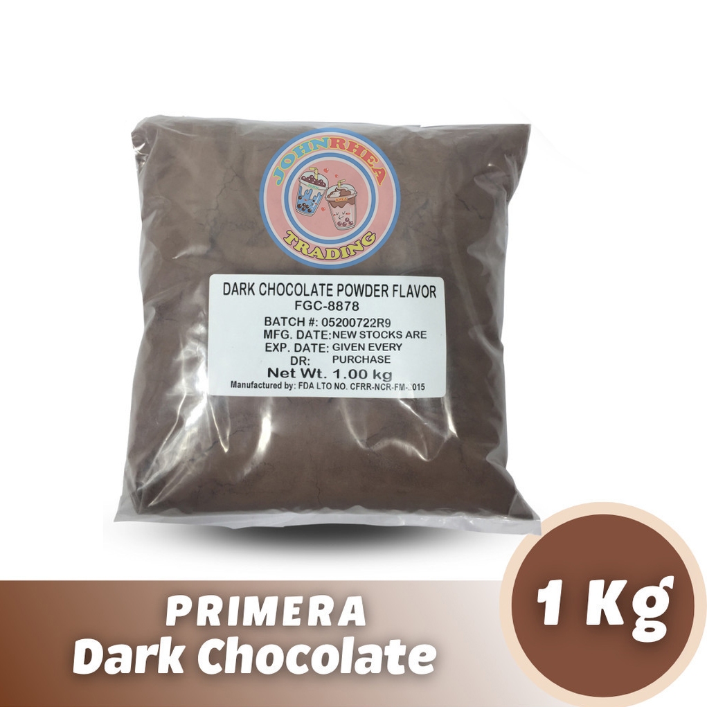 Primera Dark Chocolate Flavored Powder 1KG | Shopee Philippines