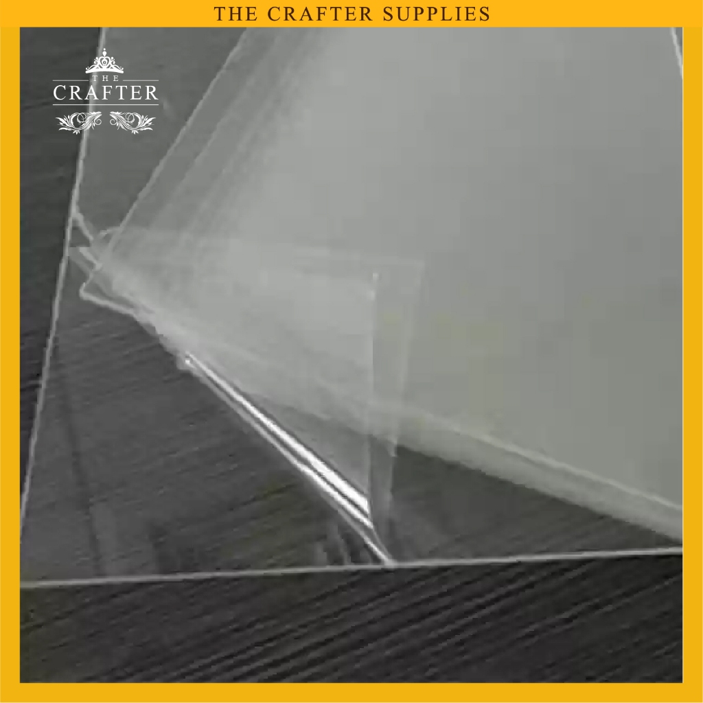 5mm Clear Transparent Acrylic Sheet Bigger size Pre Cut Size Plastic ...