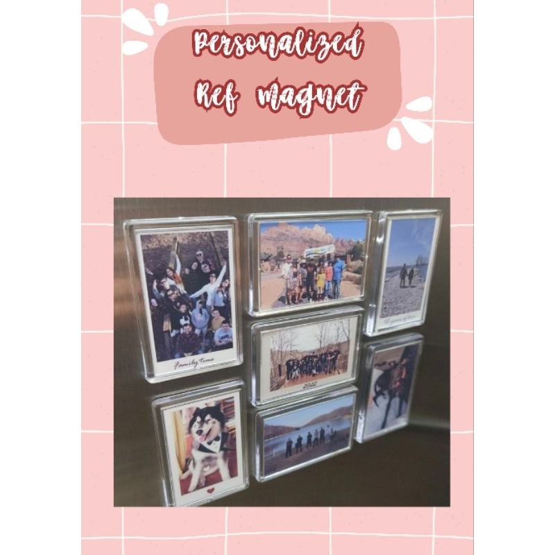 Personalized Acrylic Ref magnet | Shopee Philippines