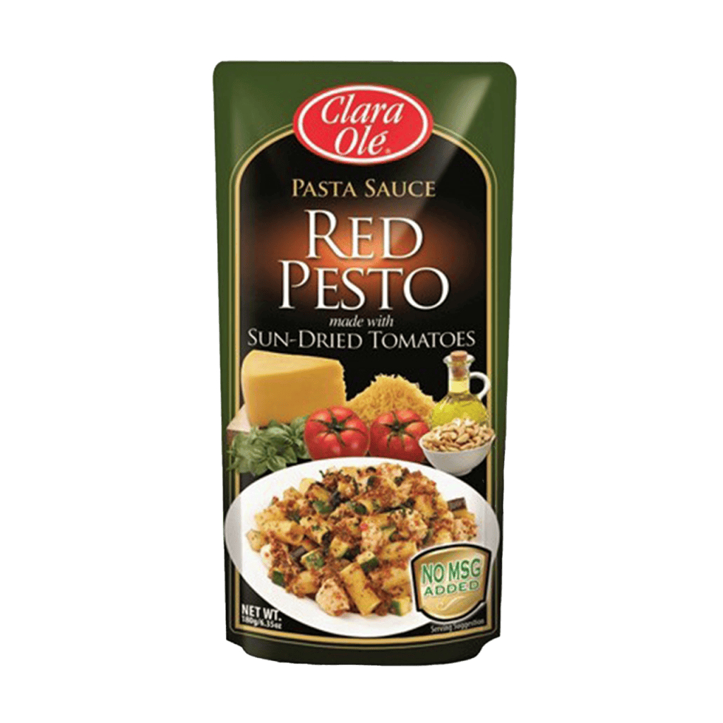 Clara Ole Red Pesto Pasta Sauce 180g | Shopee Philippines