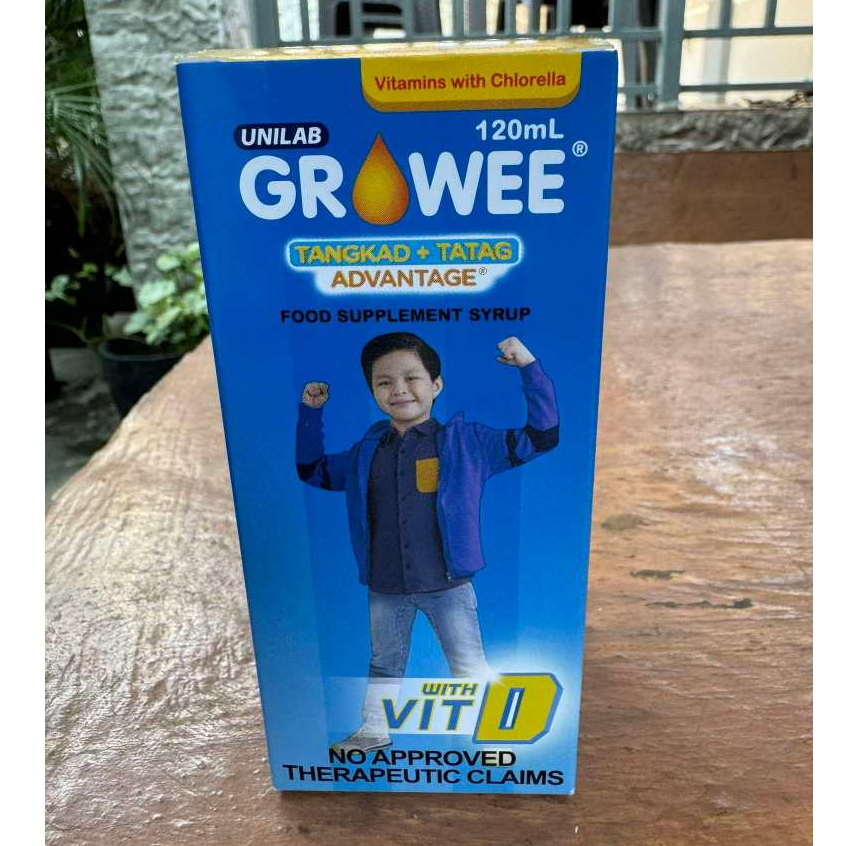 Growee with Vitamin D 120ml Food Supplement Syrup for Kids | Shopee ...