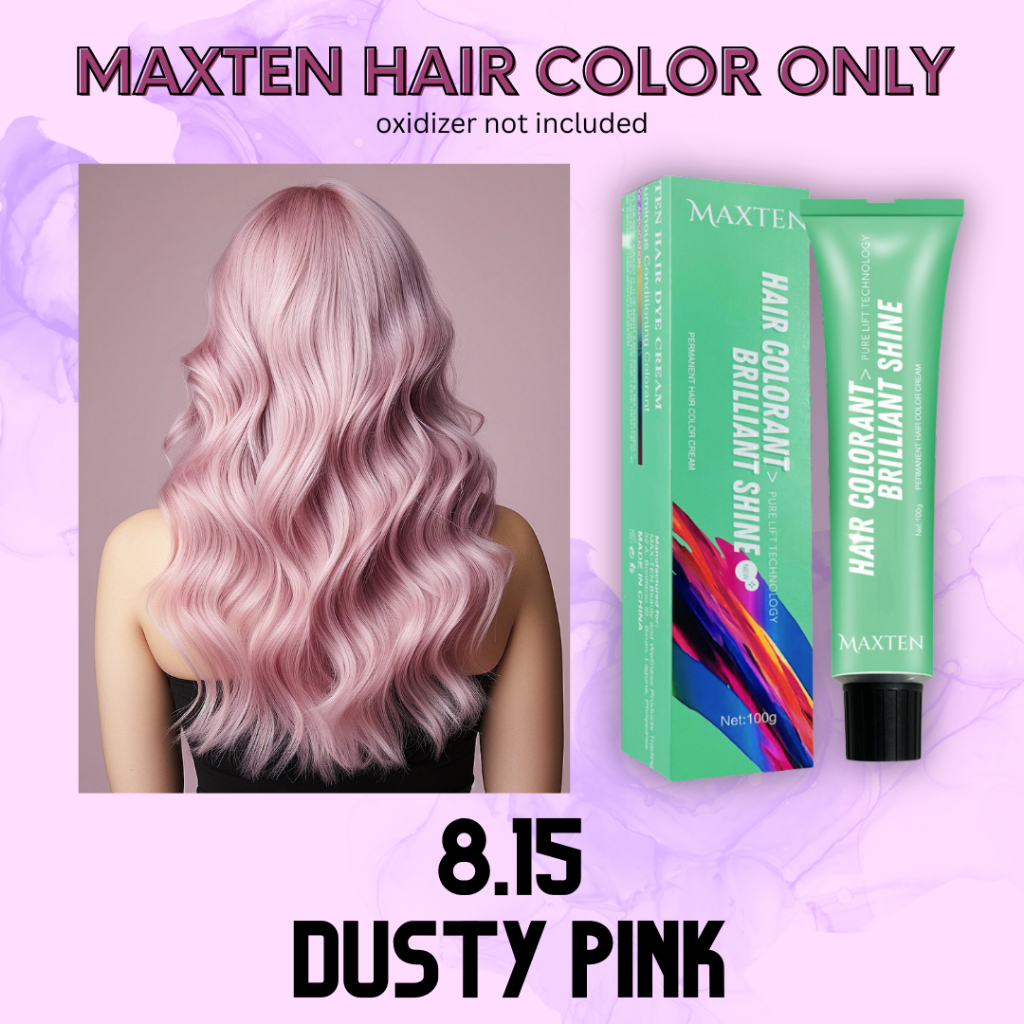 MAXTEN COLORANT PROFESSIONAL BRILLIANT SHINE PERMANENT HAIR COLOR CREAM ...
