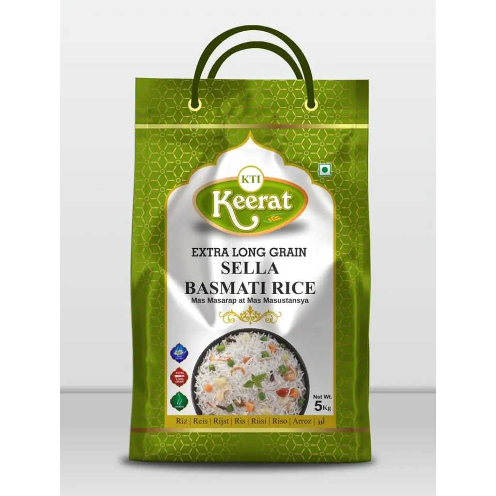 Keerat Sella Extra-long Grain Basmati Rice (Buy 100kg FREE 5kg ...