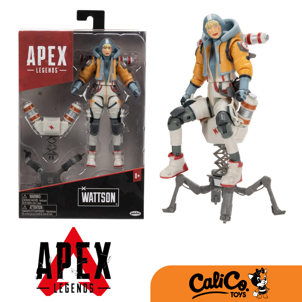 Action Figures - Jakks Pacific: Apex Legends - Wattson 6 inch | Shopee ...