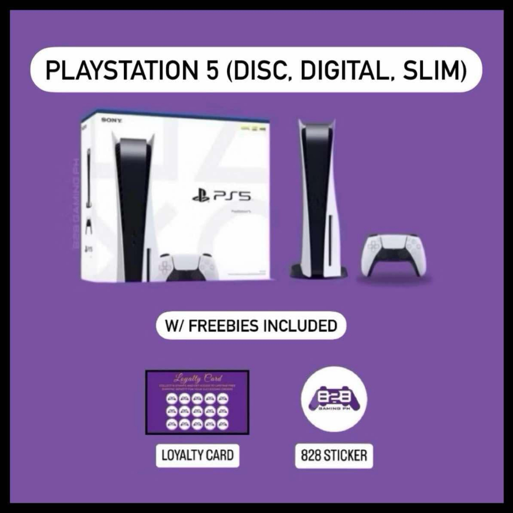 ORIGINAL PS5 CONSOLES (Disc, Digital, Slim) | Shopee Philippines