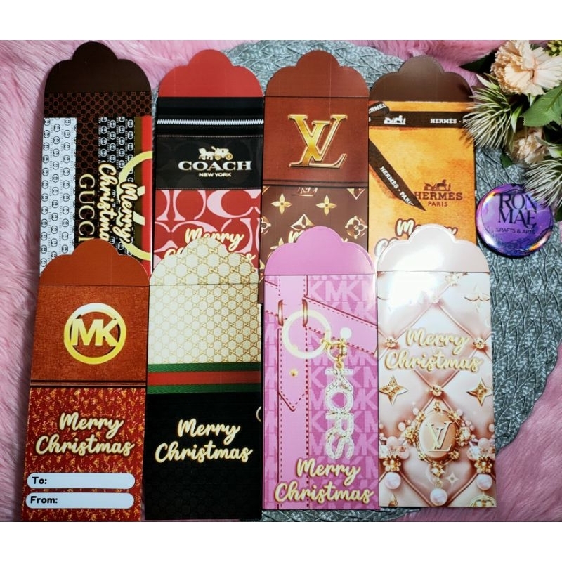 RonMae ️10-12pcs. Money Envelope; CHRISTMAS Angpao&GIFT CARD ENVELOPE ...