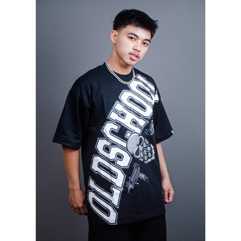 OLDSCHOOL SKULL UZI BIG PRINT | Shopee Philippines